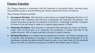 Objective and Scope of financial management B.com, M.com