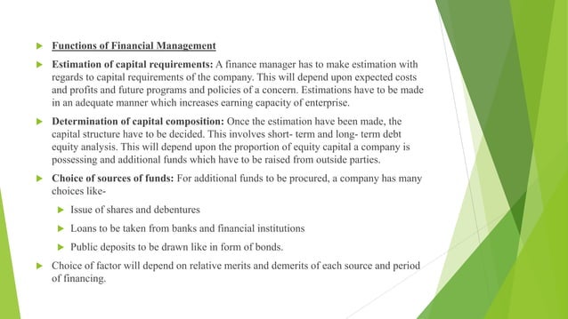 Introduction to financial management | PPT