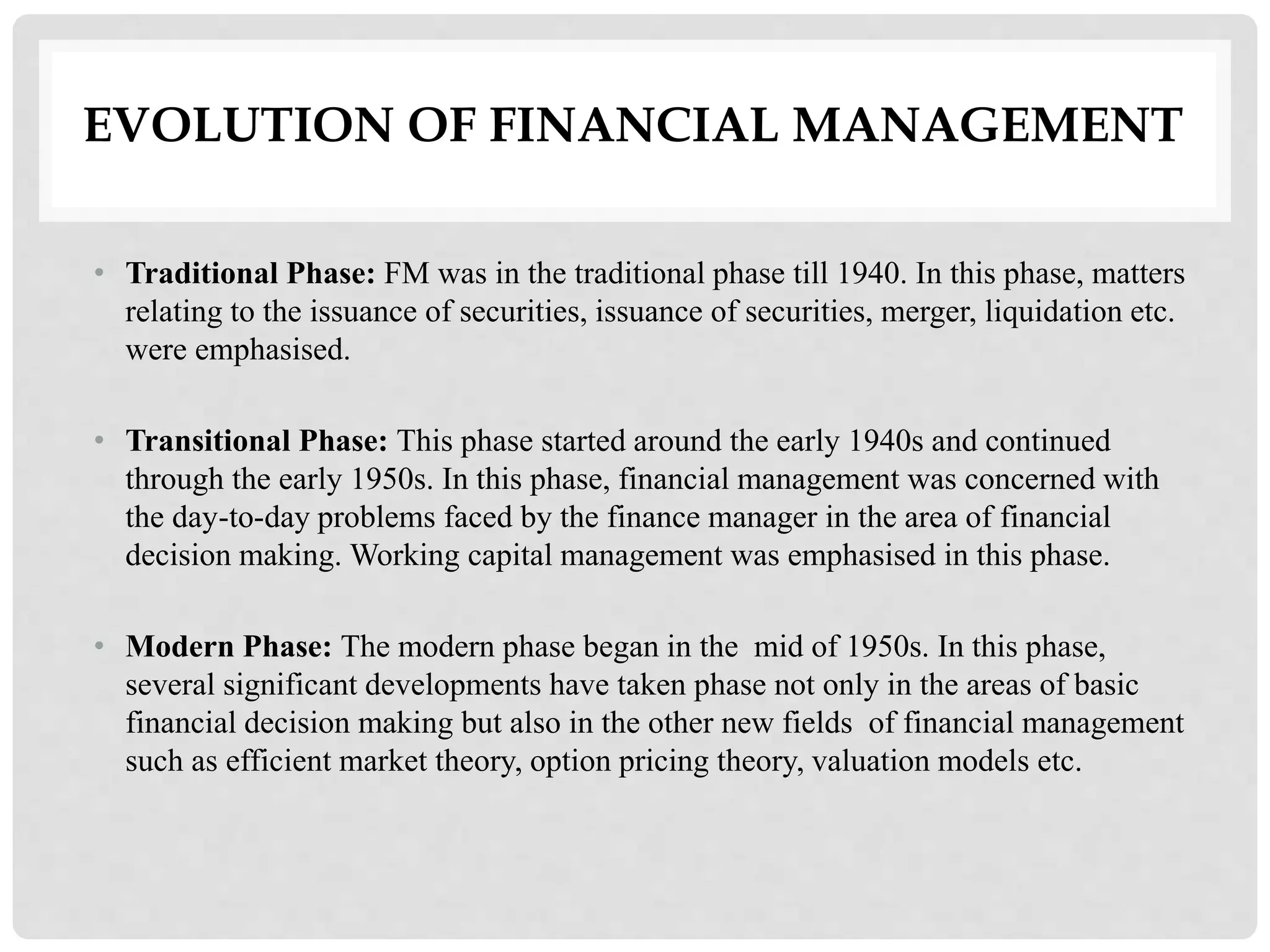 Introduction to financial management | PPTX