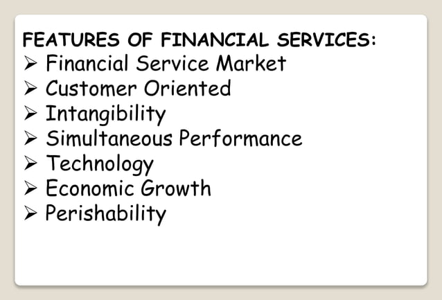Introduction to financial services | PPTX | Financial Industry | Industries