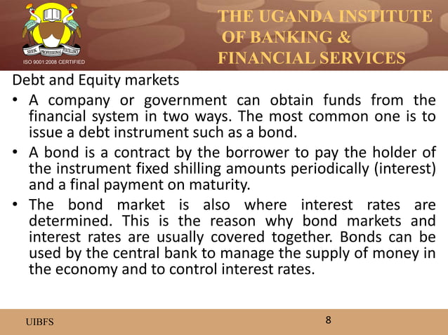 Introduction to financial services 3 | PPTX | Stocks and Bonds ...