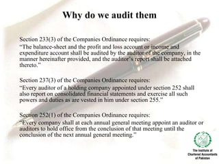 Introduction To Financial Statements And Audit | PPT