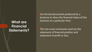 Introduction to Financial Statements PPT.pptx