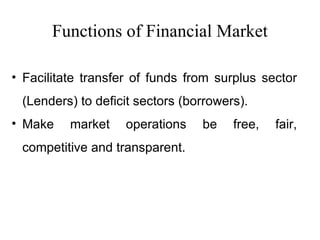 Introduction to financial system | PPT