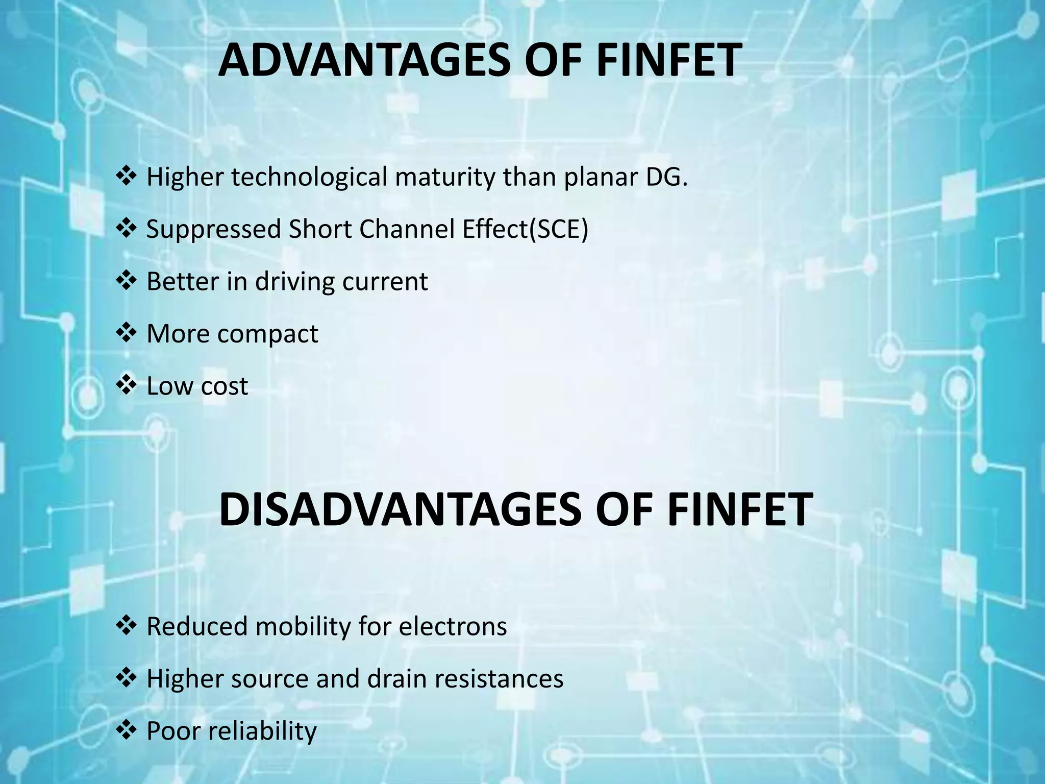 Introduction to FinFET | PPTX