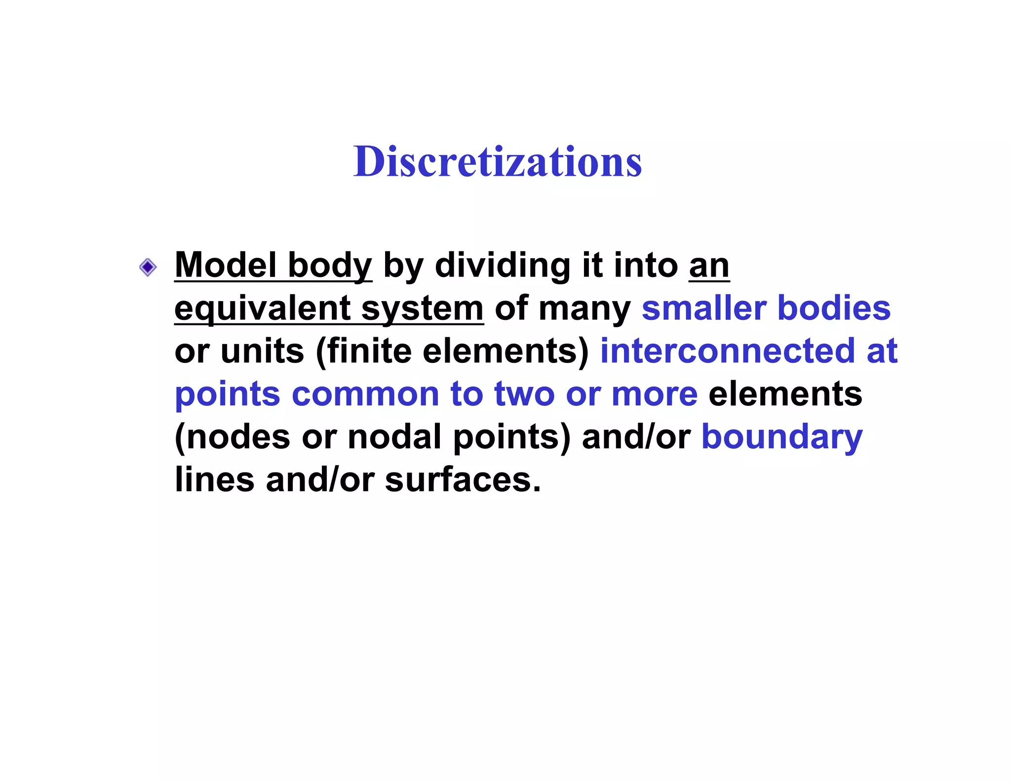 Introduction to finite element analysis | PDF