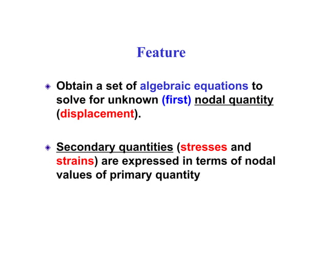 Introduction To Finite Element Analysis Pdf Physics Science