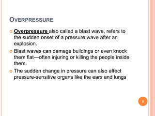 Introduction to fires and explosions | PPTX