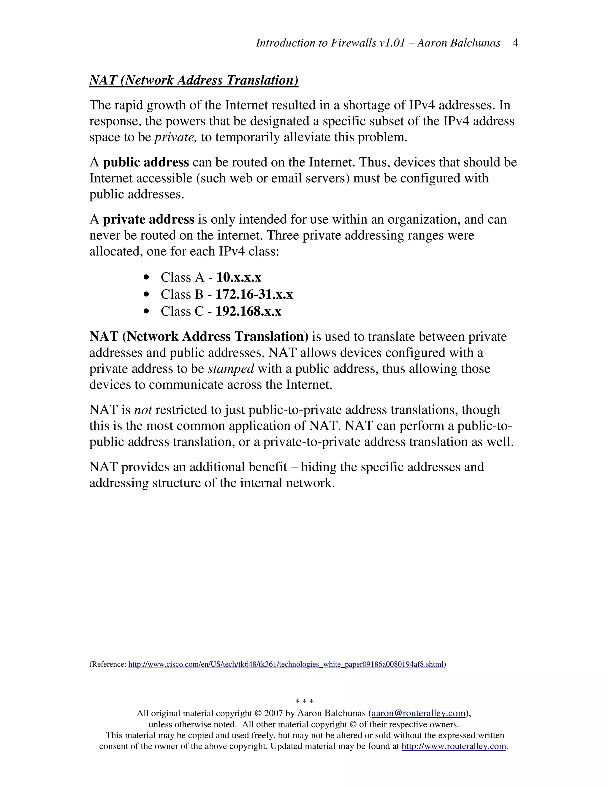 Introduction to firewalls | PDF | Computer Networking | Computing