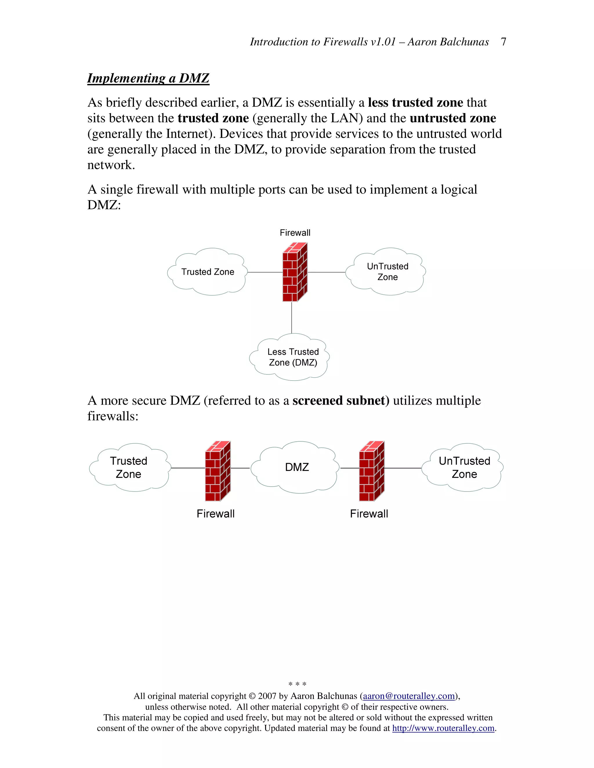 Introduction to firewalls | PDF | Computer Networking | Computing