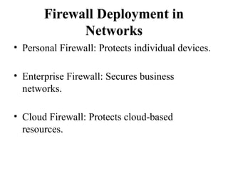 Information security Introduction to Firewalls.pptx