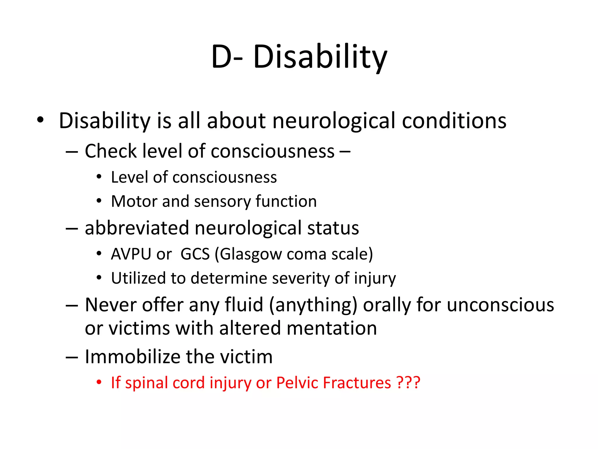 Introduction to first aid | PPTX