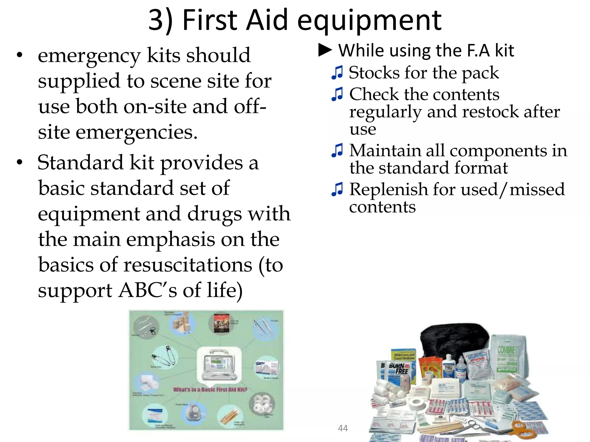 Introduction to first aid | PPTX