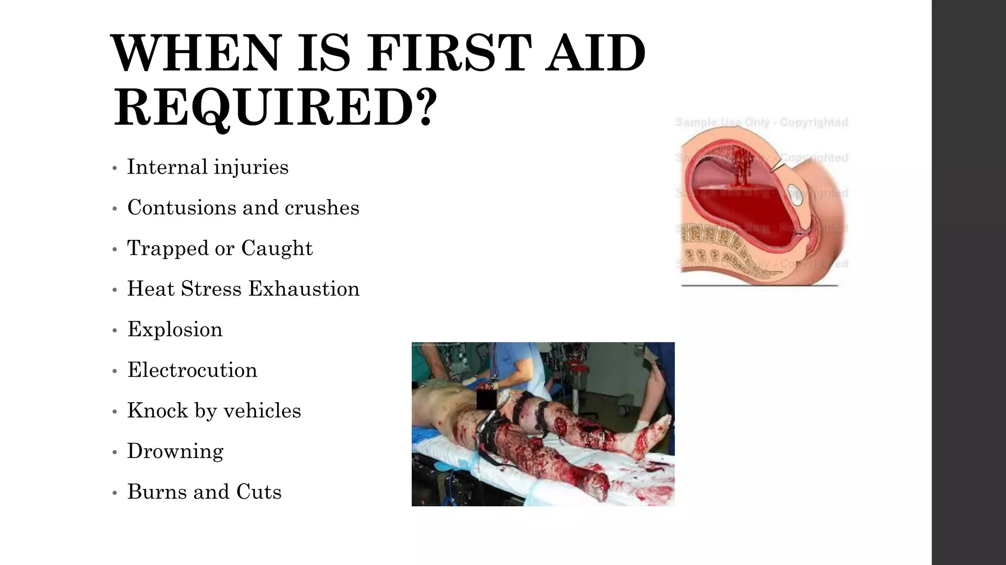 Introduction to first aid | PDF