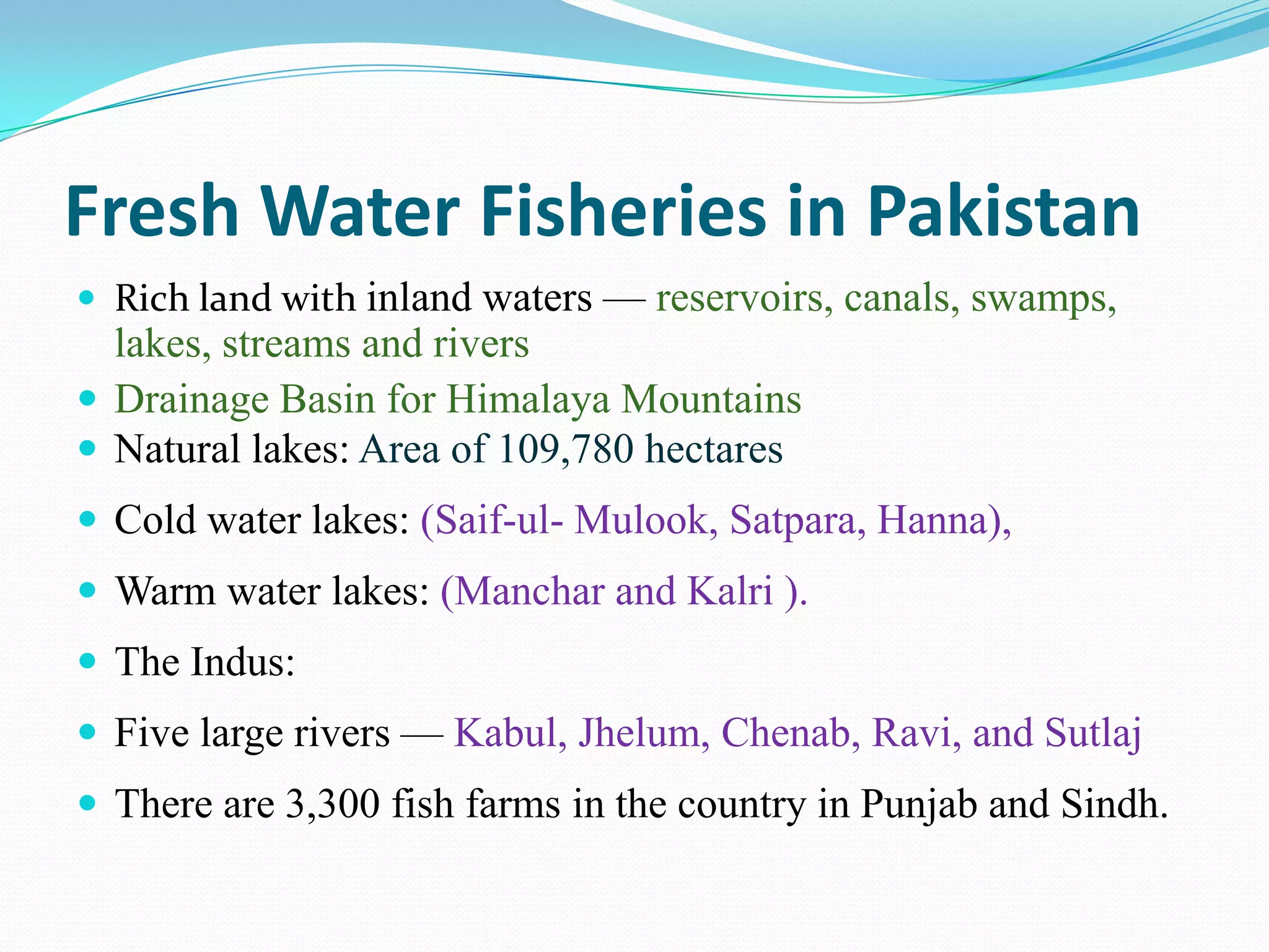 Introduction to fisheries and aquaculture | PPTX