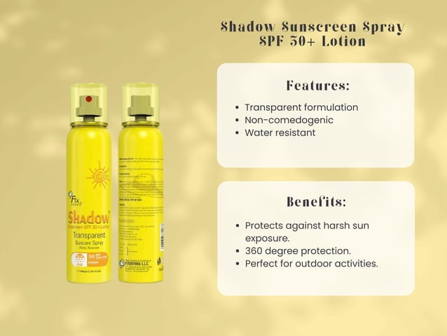 Introduction to Fixderma Sunscreen - high-performance sun protection | PPT