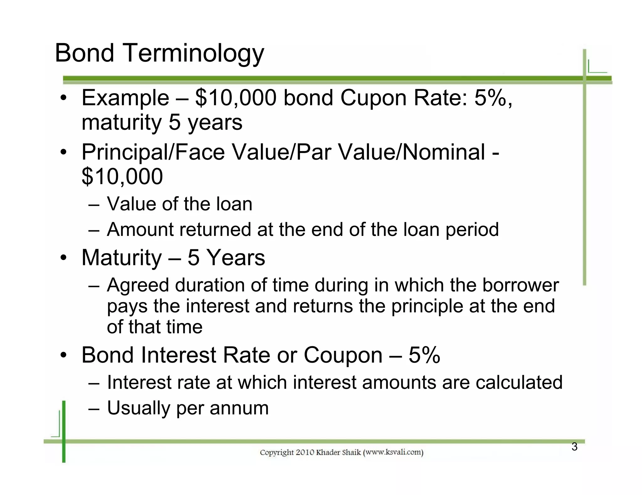 Introduction To Fixed Income Markets | PDF