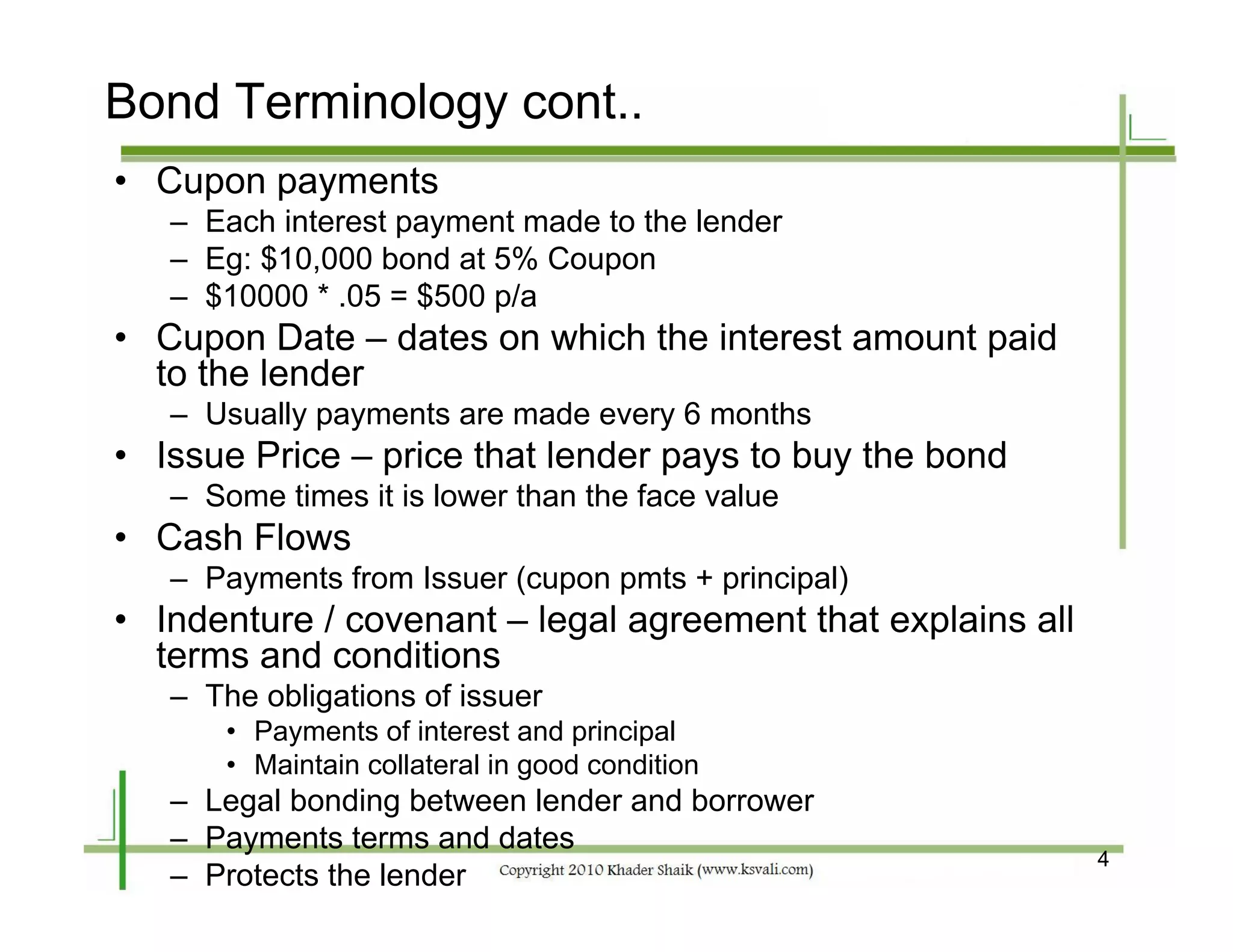 Introduction To Fixed Income Markets | PDF
