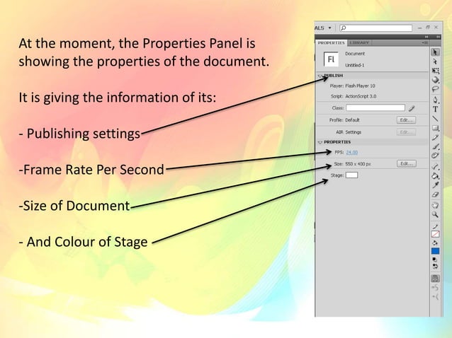 Introduction to flash cs4 | PPTX
