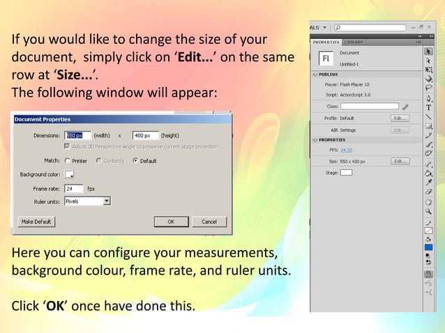 Introduction to flash cs4 | PPTX