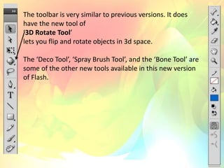 Introduction to flash cs4 | PPTX