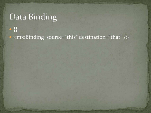 Introduction To Flex | PPT