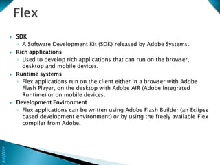 Introduction to Adobe Flex | PDF