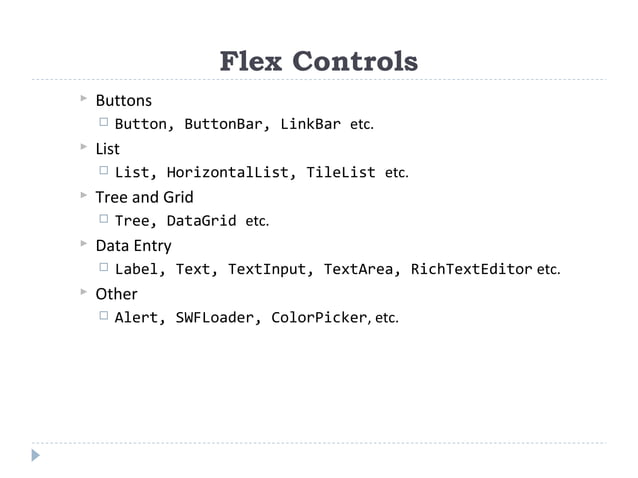Introduction to flex | PPT