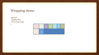 Introduction to flexbox | PPTX | Web Design and HTML | Internet