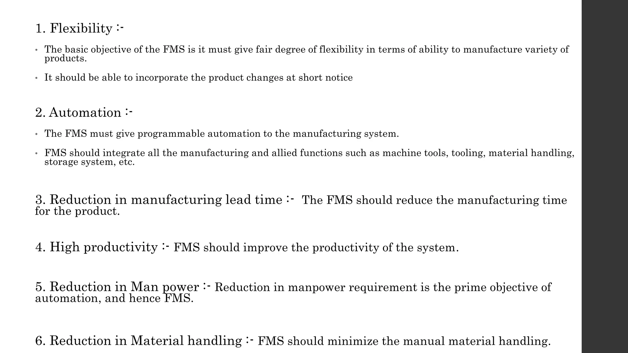 Introduction to flexible manufacturing system (fms) | PPTX