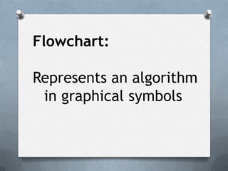 Introduction to flowchart | PPTX