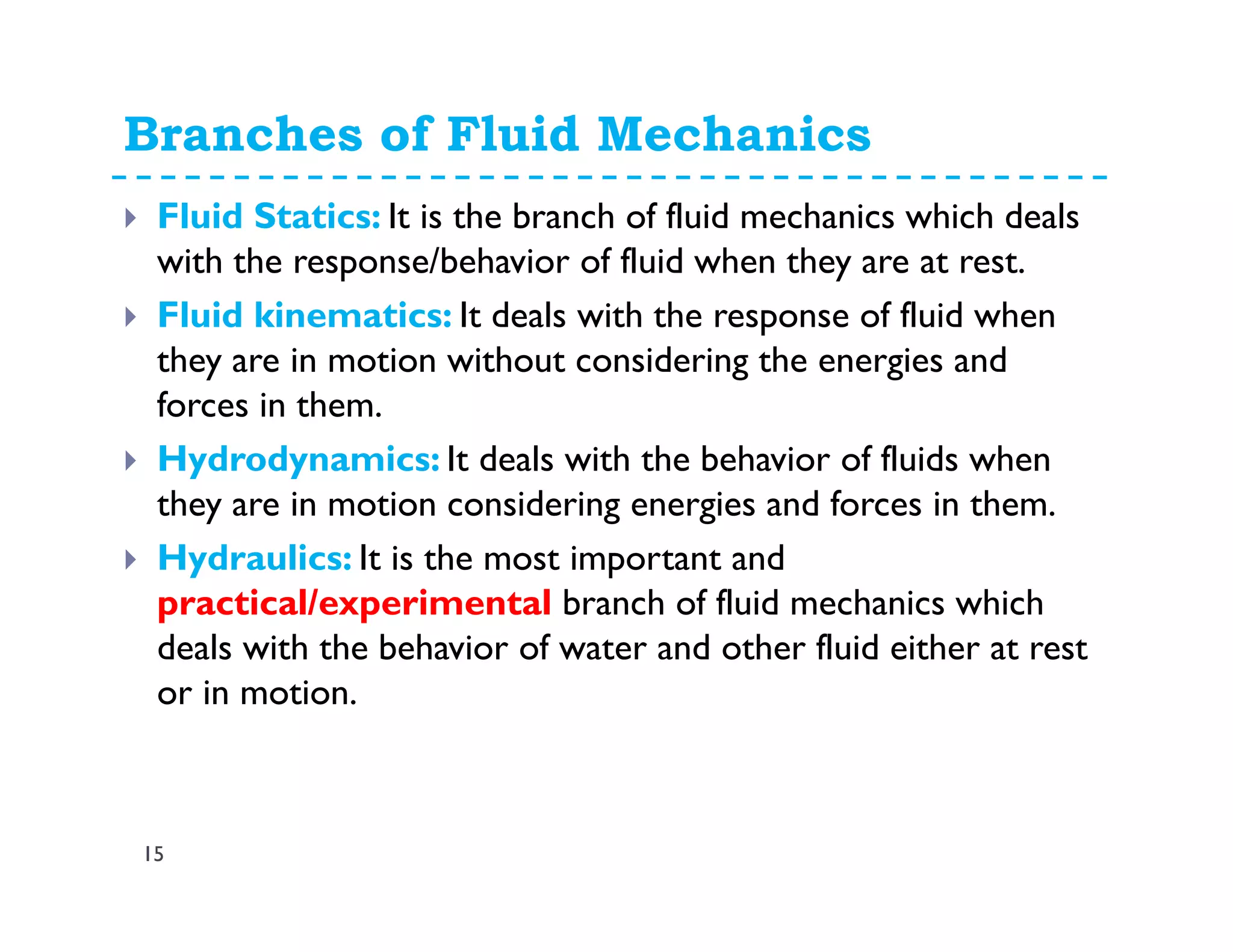Introduction to fluid mechanics | PDF
