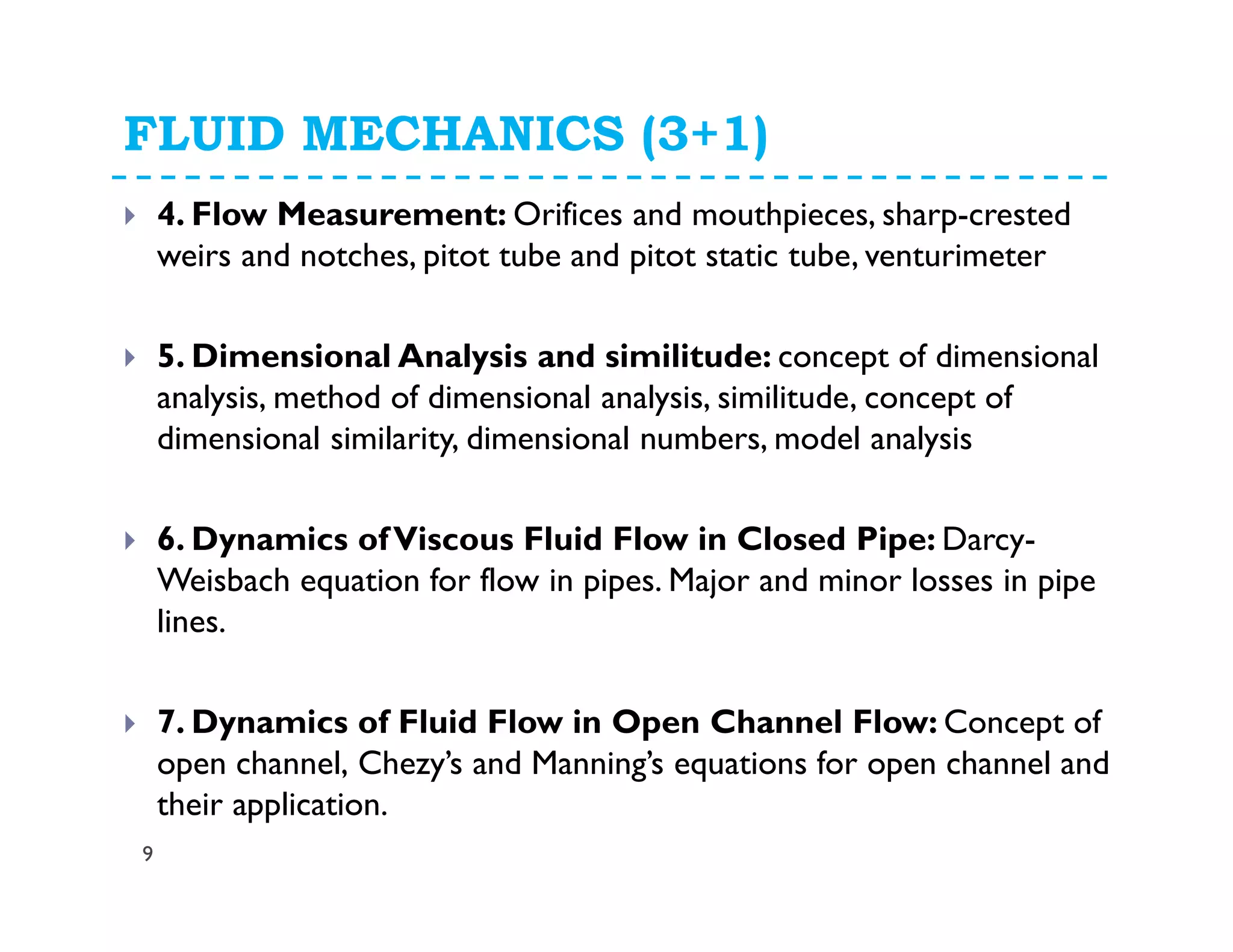 Introduction to fluid mechanics | PDF