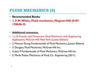 Introduction to fluid mechanics | PDF