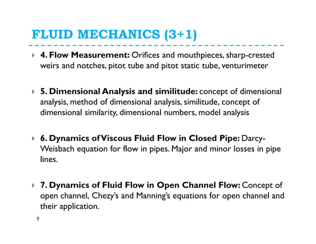 Introduction to fluid mechanics | PDF | Physics | Science