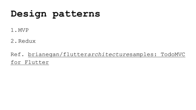 Introduction to flutter | PPT