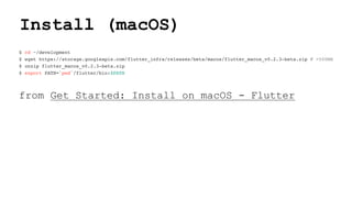 Introduction to flutter | PPT