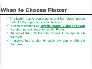 Introduction to flutter's basic concepts | PPTX