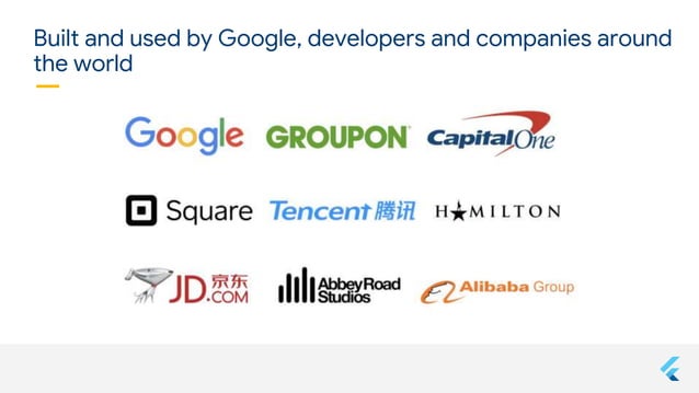 Introduction to Flutter.pptx | Computer Software and Applications | Computing
