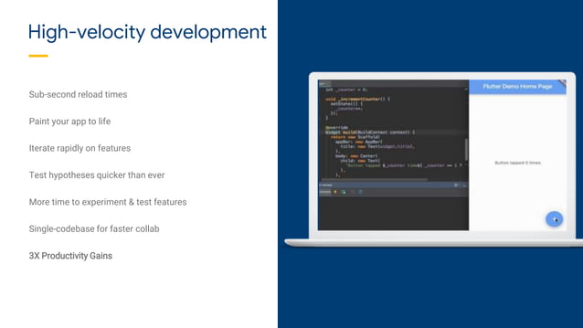 Introduction to Flutter.pptx | Computer Software and Applications ...