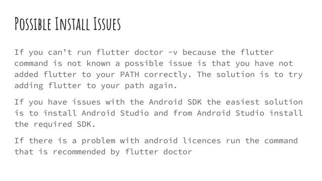 Introduction To Flutter - Widgets.pptx | Computer Software and Applications | Computing
