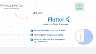 Introduction to flutter(1) | PPTX