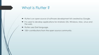 Introduction To Flutter Framework.......pptx