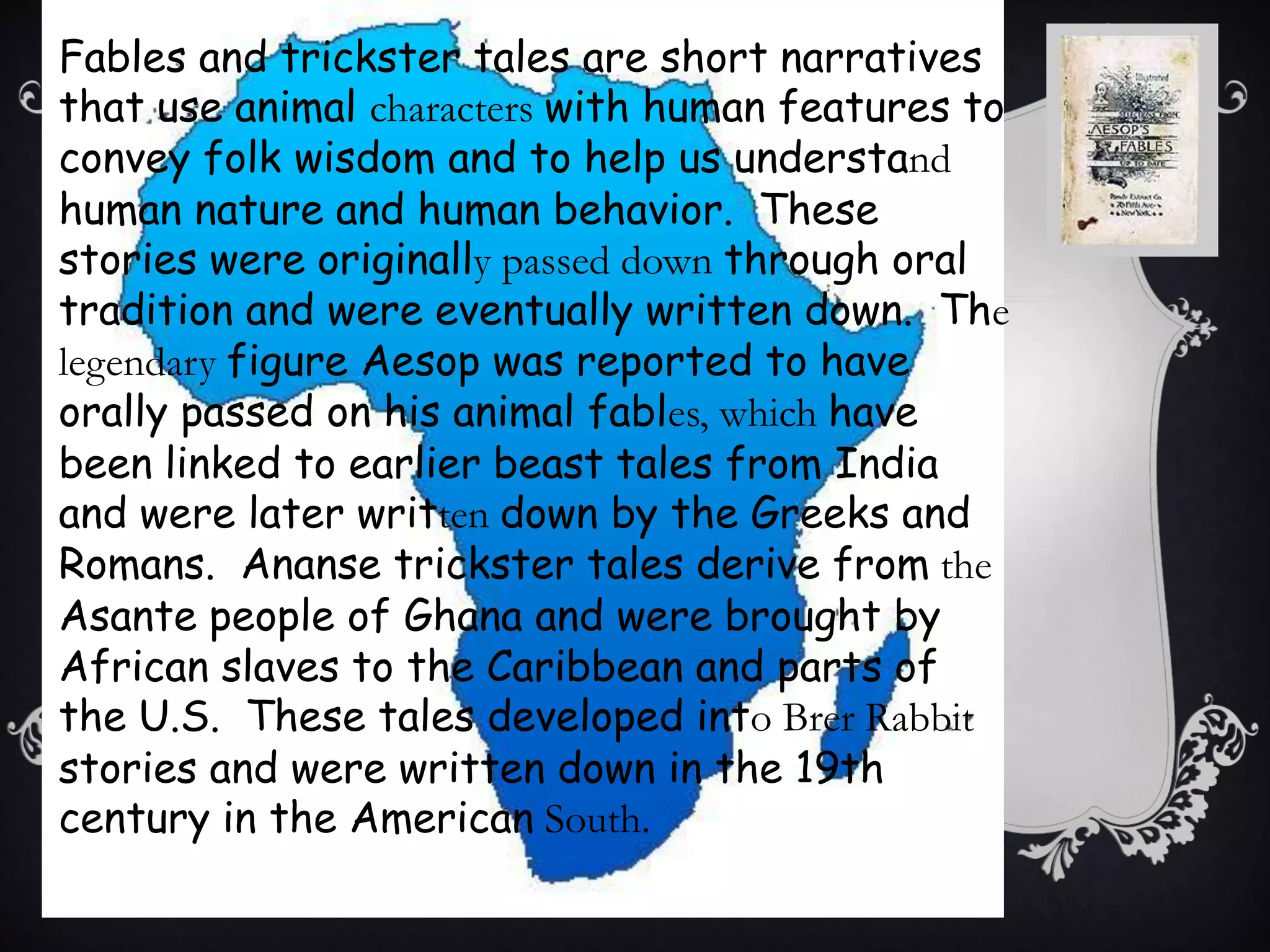 Introduction to folktales | PDF