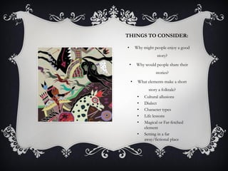 Introduction to folktales | PDF