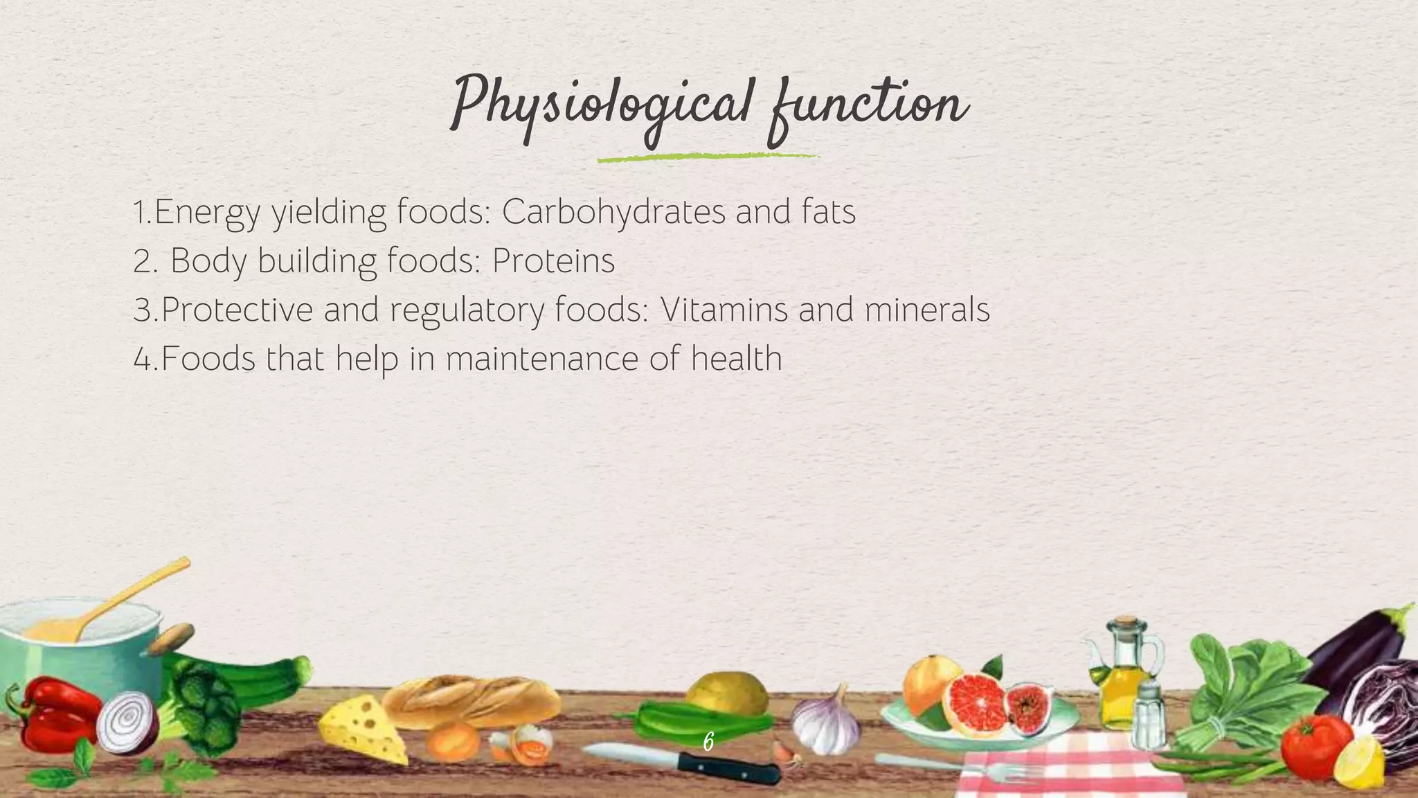 Introduction to food science food group | PPTX