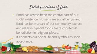 Introduction to food science food group | PPTX