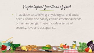 Introduction to food science food group | PPTX