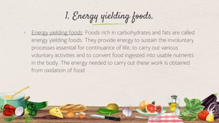 Introduction to food science food group | PPTX