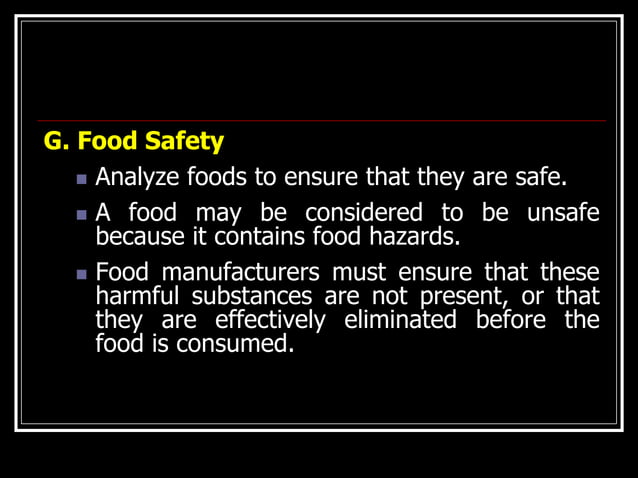 INTRODUCTION+TO+FOOD+ANALYSIS.ppt | Food Industry | Industries